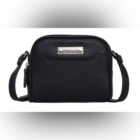 Kenneth Cole Reaction | Bags | Kenneth Cole Black Mini Crossbody Purse ...